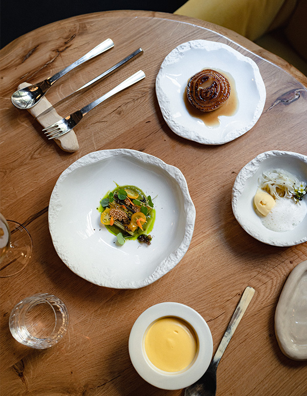 Menus - Céna - Restaurant gastronomique